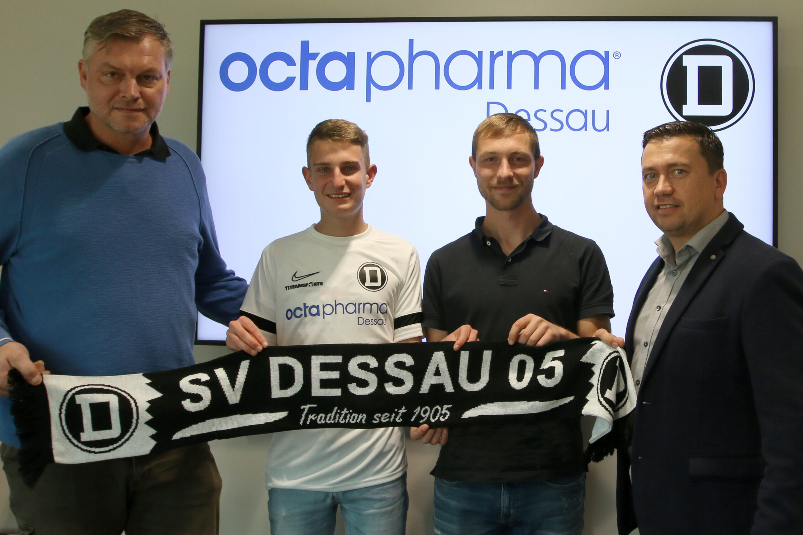 Octapharma unterstützt den Nachwuchs - SV Dessau 05